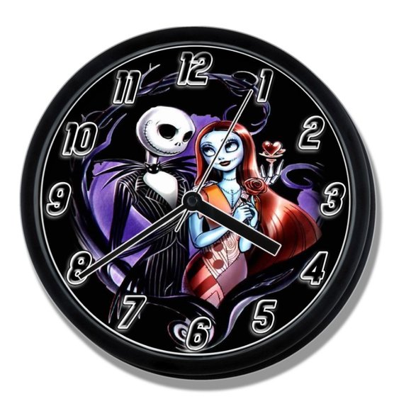 Clock | Wall Decor | The Nightmare Before Christmas Jack Skellington ...